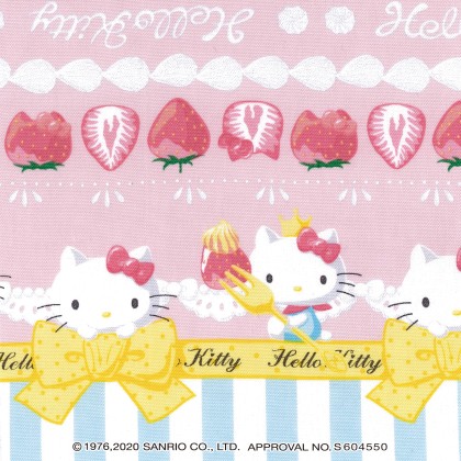 Sanrio Strawberry Hello Kitty | Fabric Fanatics