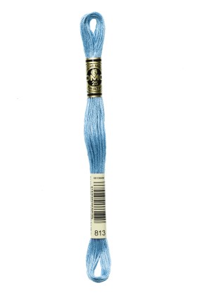 Six Strand Embroidery Floss (#813) | Fabric Fanatics