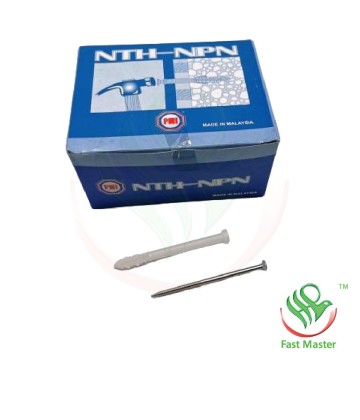 Made In Malaysia High Quality Wall Plug PVC Plug Nail M8 x 100mm / 4 ...