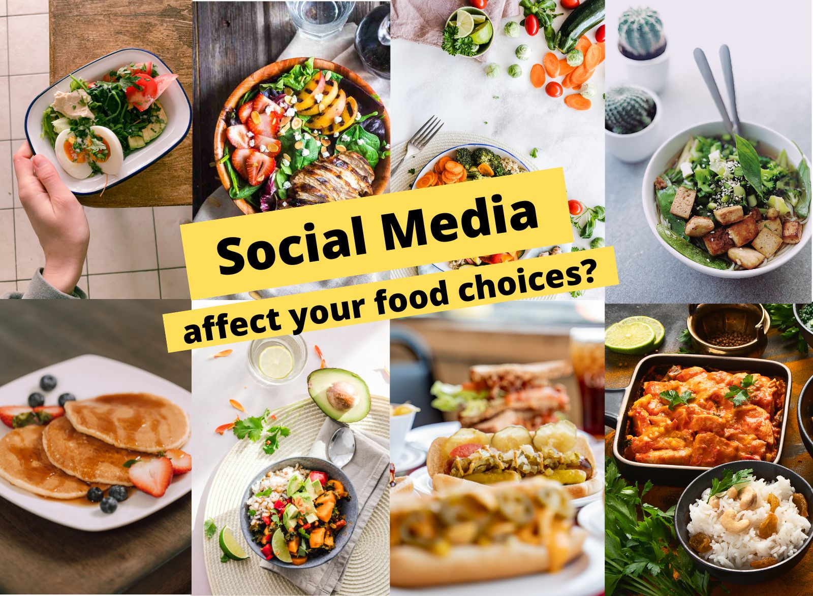 Has Social Media Alter Your Food Choices? | Fresh Bulk healthy snacks ...