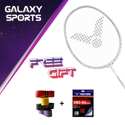 VICTOR Jetspeed T1 Badminton Racquet Raket Racket JS-T1 H | Galaxy Sports