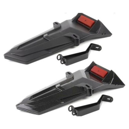 YAMAHA Y16 REAR FENDER VIETNAM STYLE (BLACK/CARBON) | GT Speed Bike Sdn Bhd