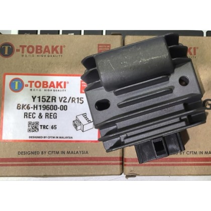 TOBAKI YAMAHA Y15 V2 R15 RECTIFIER & REGULATOR ASSY -ORIGINAL ...