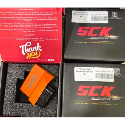 100% ORIGINAL -SCK RACING YAMAHA LC135 V8 ECU UNIT -NOT CUT RPM | GT ...