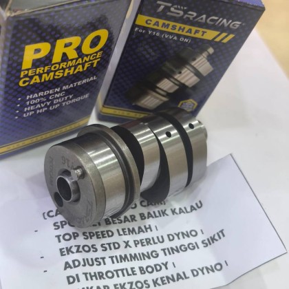 TS RACING Y16 PCO CAM RACING CAMSHAFT SPEC STANDARD PCO RACING CAM | GT ...