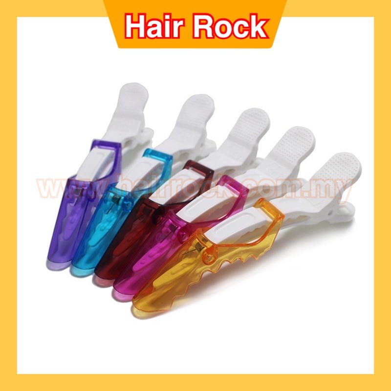 Japan Dragon Crocodile Sectioning Hair Clips 30pcs/Box