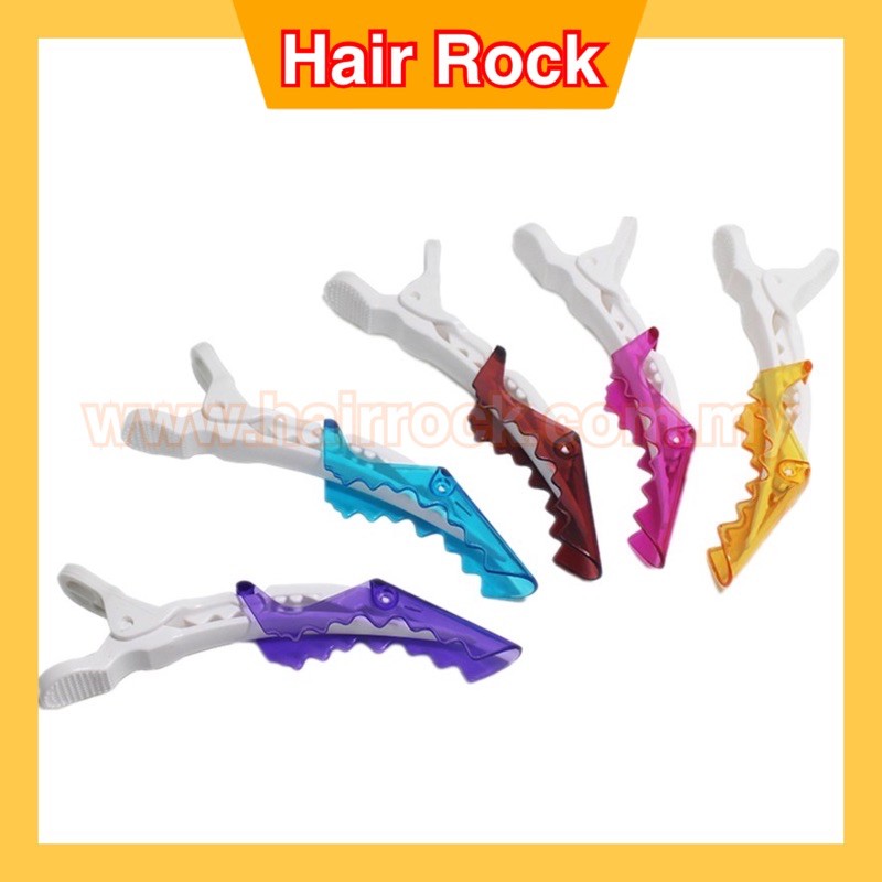 Japan Dragon Crocodile Sectioning Hair Clips 30pcs/Box