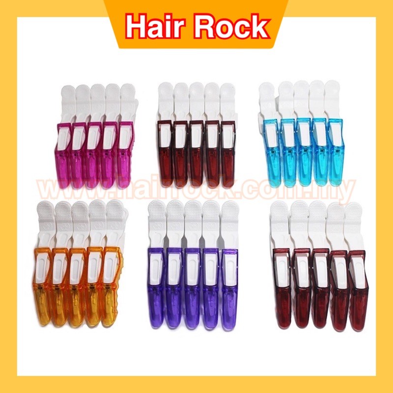 Japan Dragon Crocodile Sectioning Hair Clips 30pcs/Box