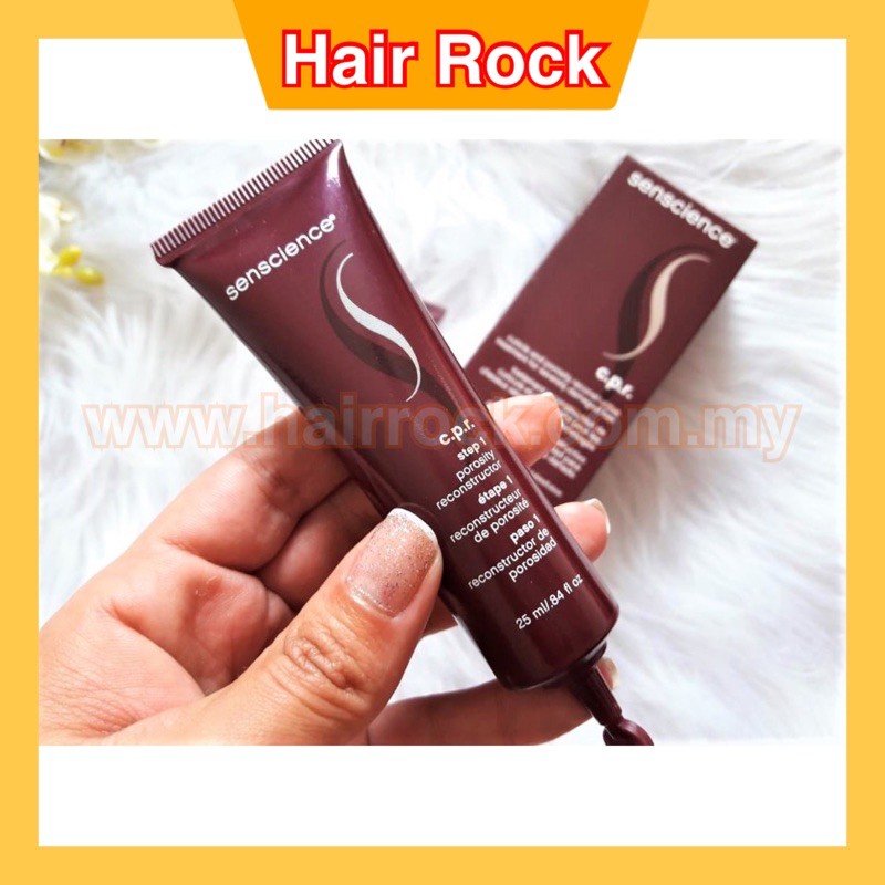 Senscience CPR Cuticle Porosity Reconstructor 2 X 25ml tube hair ampoule