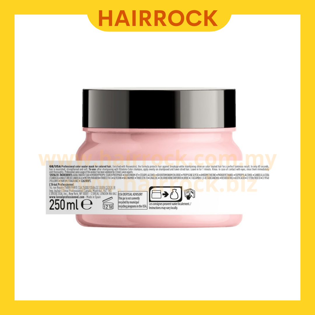 L'Oreal Serie Expert Vitamino Color Resveratrol Mask 250ml