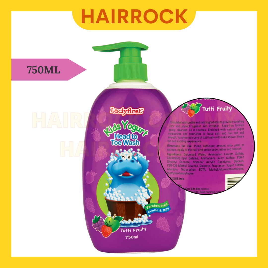 Ladyfirst Kids Yogurt Head To Toe 750ML