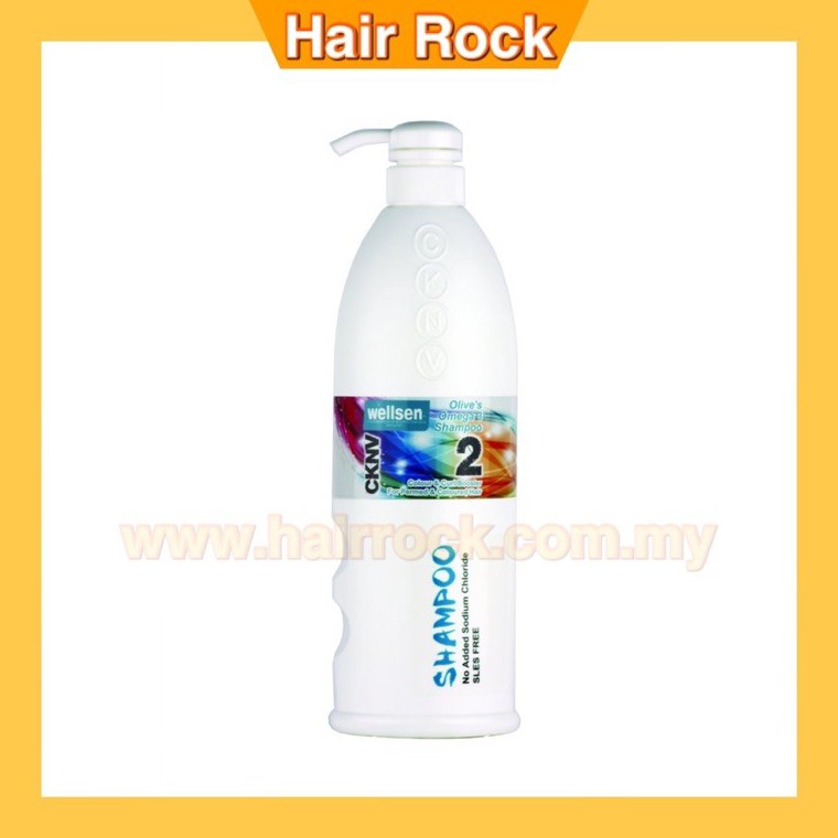 Wellsen CKNV 2 Olives Omega 3 Shampoo for Permed & Coloured Hair 1L