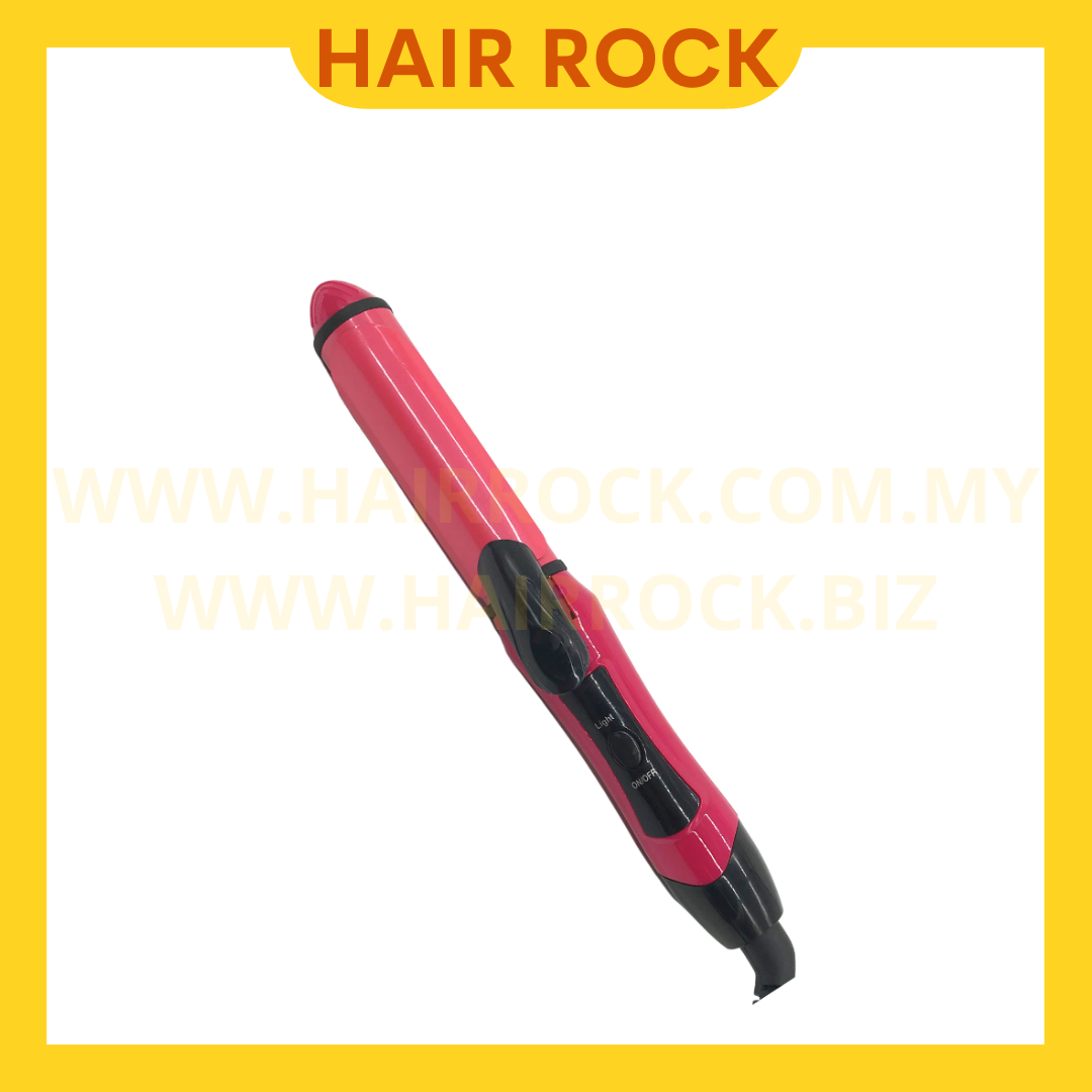 2 in 1 Professional Solid Ceramic Hair Straightener Hair Curler Curling ...