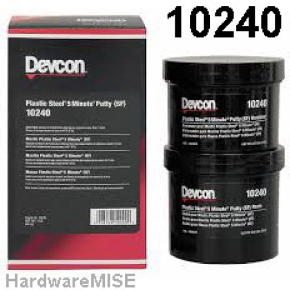 Devcon 10240 Plastic Steel 5 minutes Putty (SF) 1 lb. Kit ...