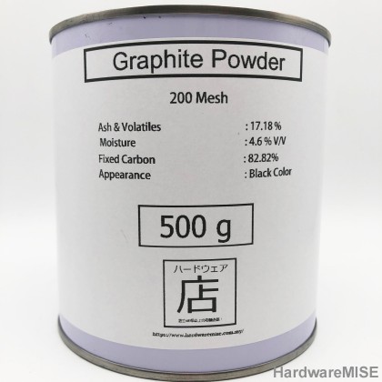 Graphite Powder 500g Dry Graphite Natural Ultra Fine Conductive Carbon ...