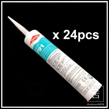 24 x Dow Corning 791 Silicone Weatherproofing Sealant Dowsil Silicone ...