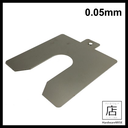 304 Stainless Steel Slotted Shim 0.05mm Pre-Cut Precision Shims ...