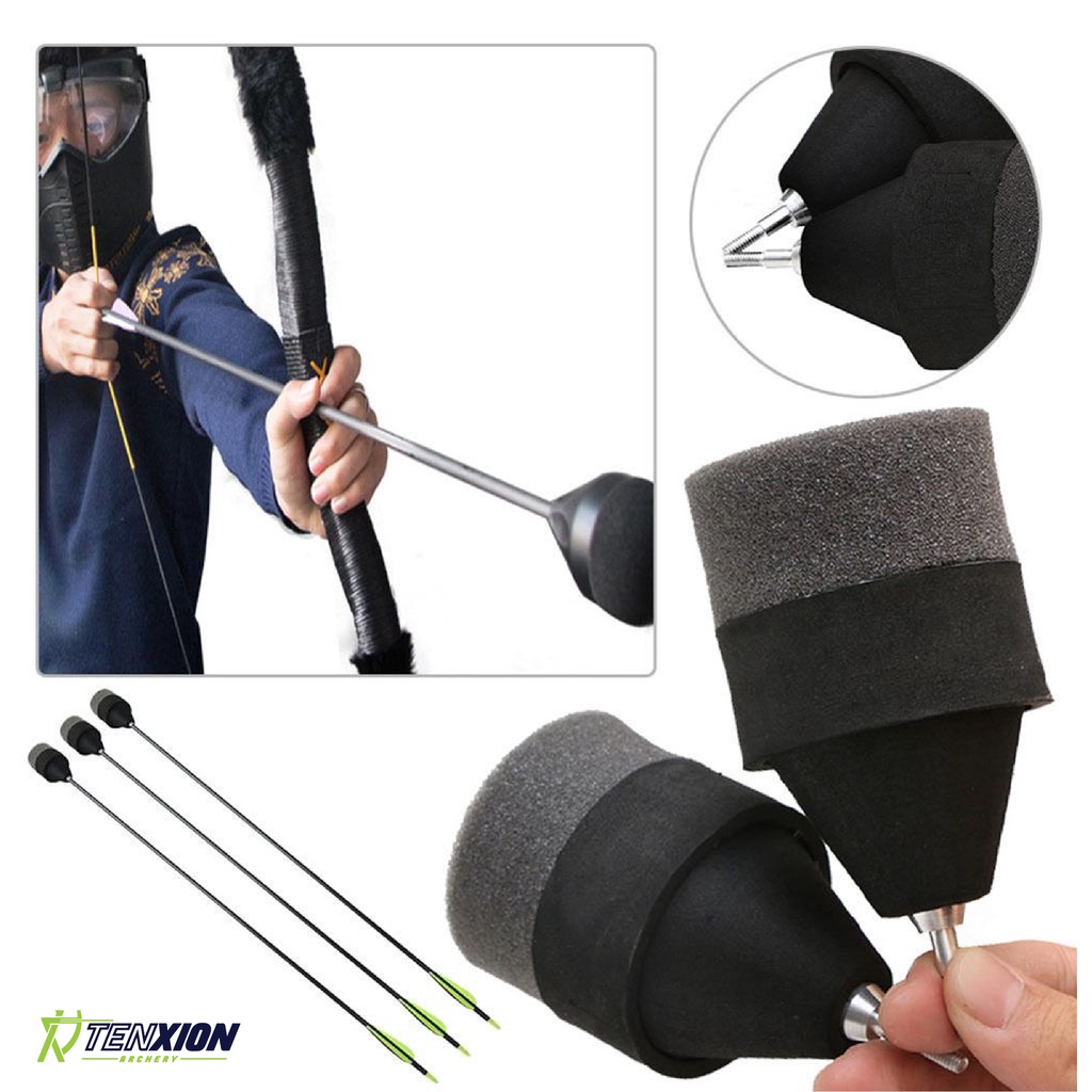 30 Pack Soft Arrow Tips NCONCO 30-Pack Rubber Arrow Tips - Soft Safety ...