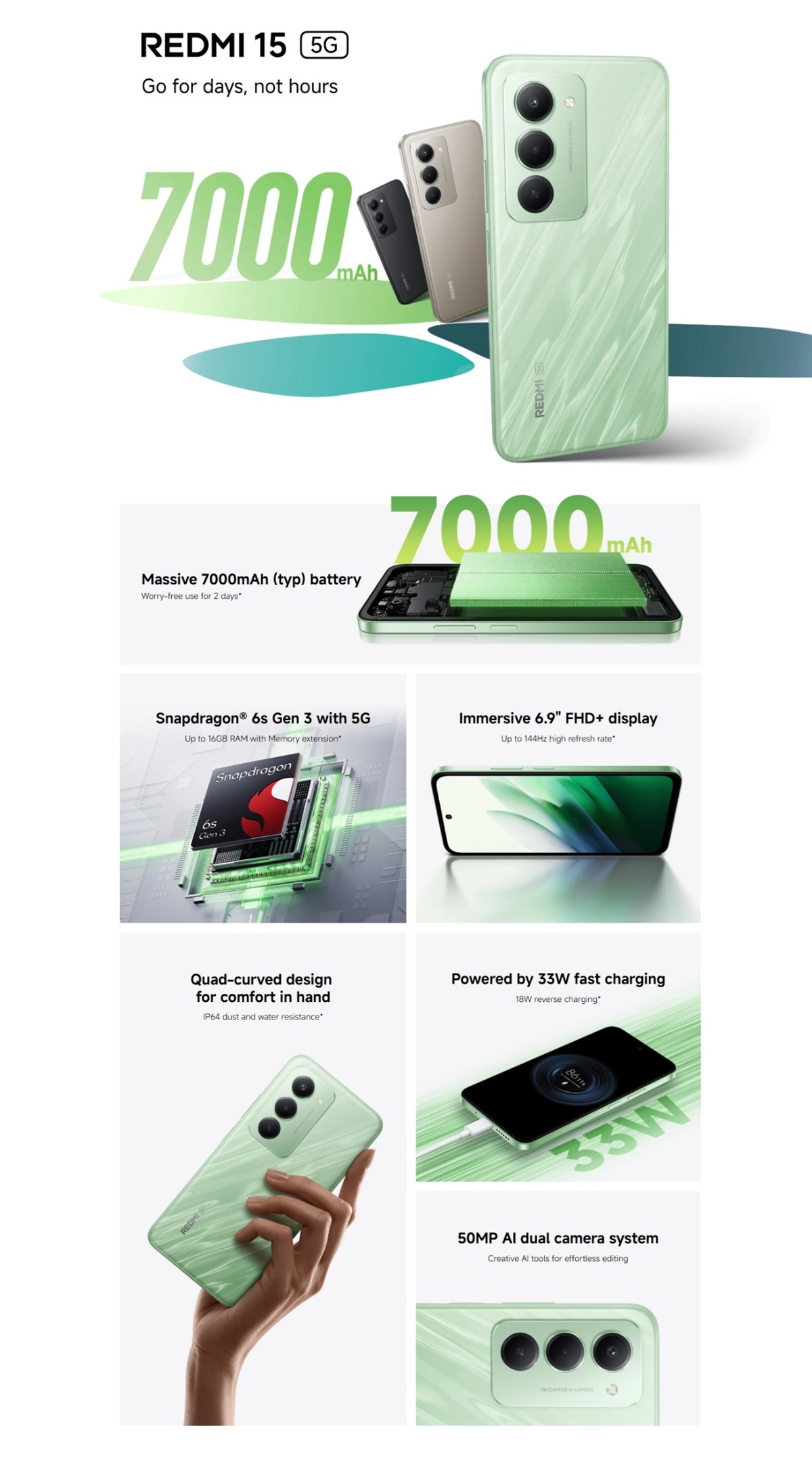 Xiaomi Redmi 5G Smartphone | Itronic Mobile Trading Sdn Bhd
