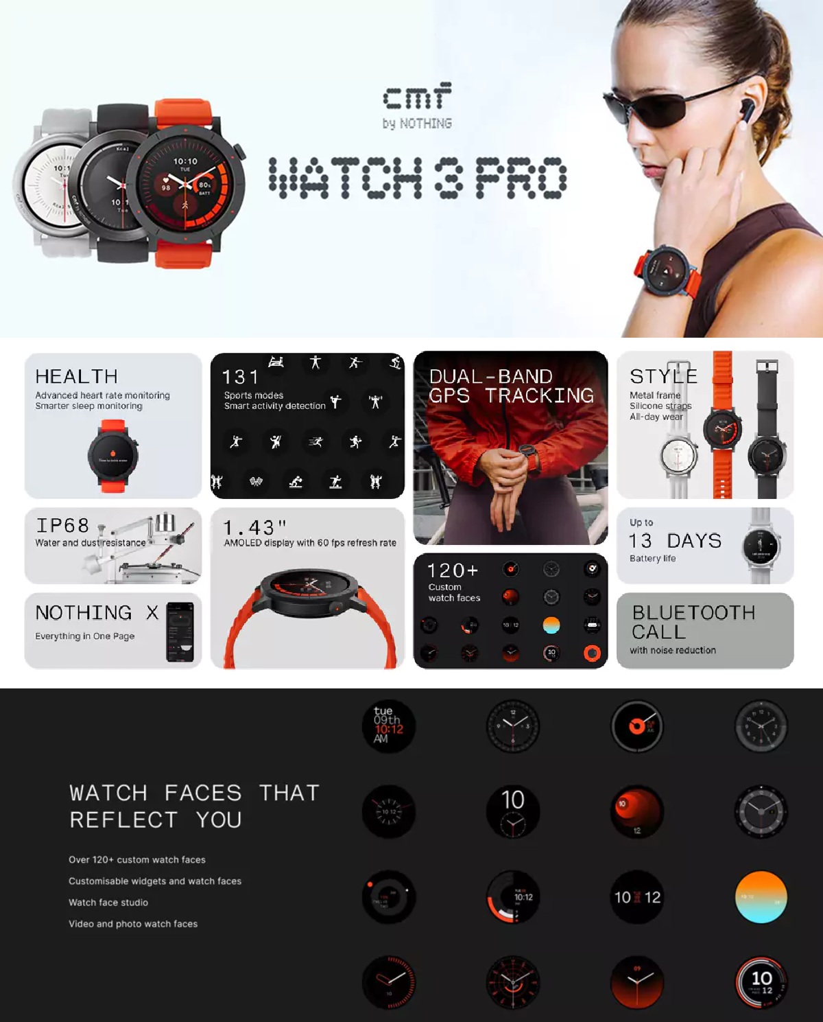 CMF Watch 3 Pro Smartwatch | Itronic Mobile Trading Sdn Bhd