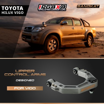 SANDKAT Toyota Hilux Vigo Adjustable Upper Control Arms Aluminum Alloy ...