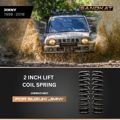 SANDKAT Suzuki Jimny JB23 JB33 JB43 JB53 2 Inch Lift Coil Spring Front ...