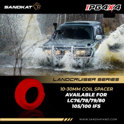 Coil Spacer For Toyota Land Cruiser 80 100 Front Rear 1 Pair SANDKAT ...