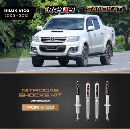 SANDKAT Toyota Hilux Vigo Absorber Nitrogas Shock Absorber Front Rear ...