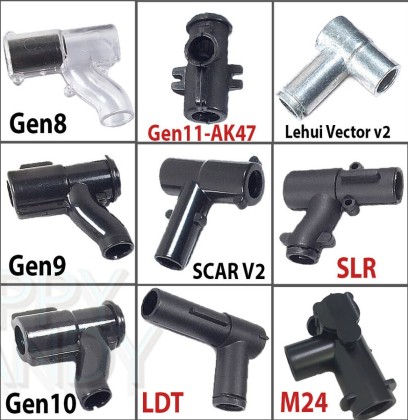 Upgrade TPC Inner Barrel T piece Gen 8 9 10 11 12 13 14 CYMA Lehui ...