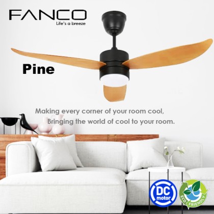 Fanco Velocity Ceiling Fan with 3 in 1 LED Lights DC Motor | LIGHTROOM ...