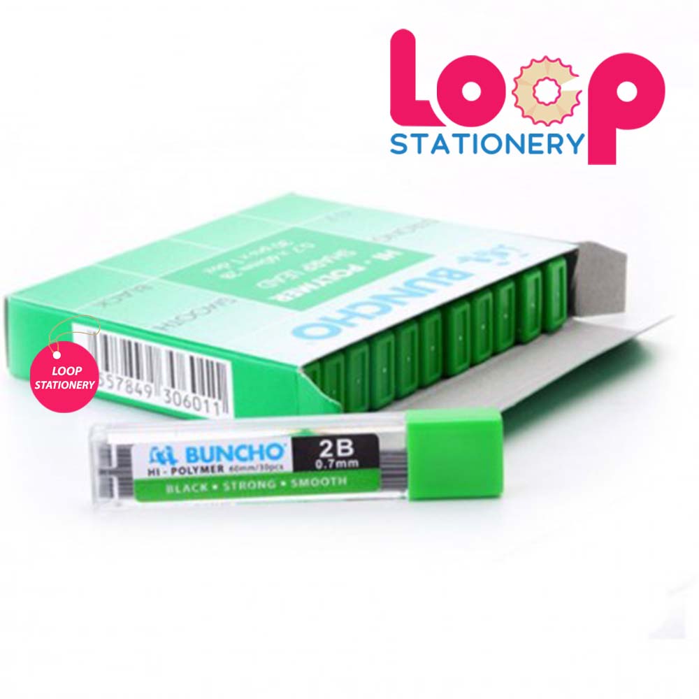 Buncho 2B Mechanical Pencil Lead Refill 0.7mm
