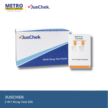 JUSCHEK 2 IN 1 DRUG TEST 25S | Metro Medical Supplies (M) Sdn Bhd ...