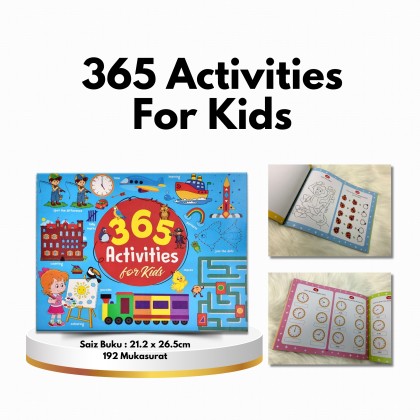 365 ACTIVITIES FOR KIDS - BLUE | Mommy Happy Group