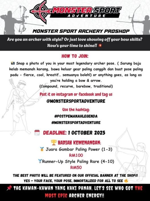 Monster Sport Archery Contest 2025 | Join & Showcase Your Archery ...