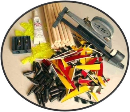 Arrow Making | Monster Archery Kajang | Archery Shop, Range & Coaching ...