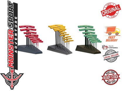 Bondhus Archery Allen Wrenches & Torx & Hex Set T-Handles with Stand ...