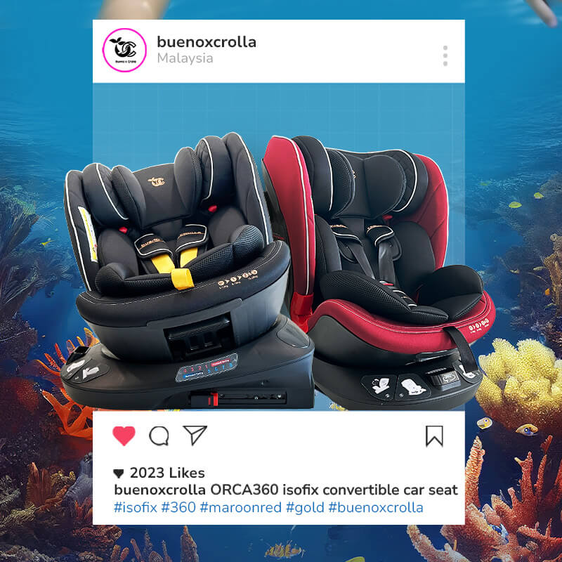 Bueno Orca360 Spin Isofix Car Seat – Bueno Baby Official