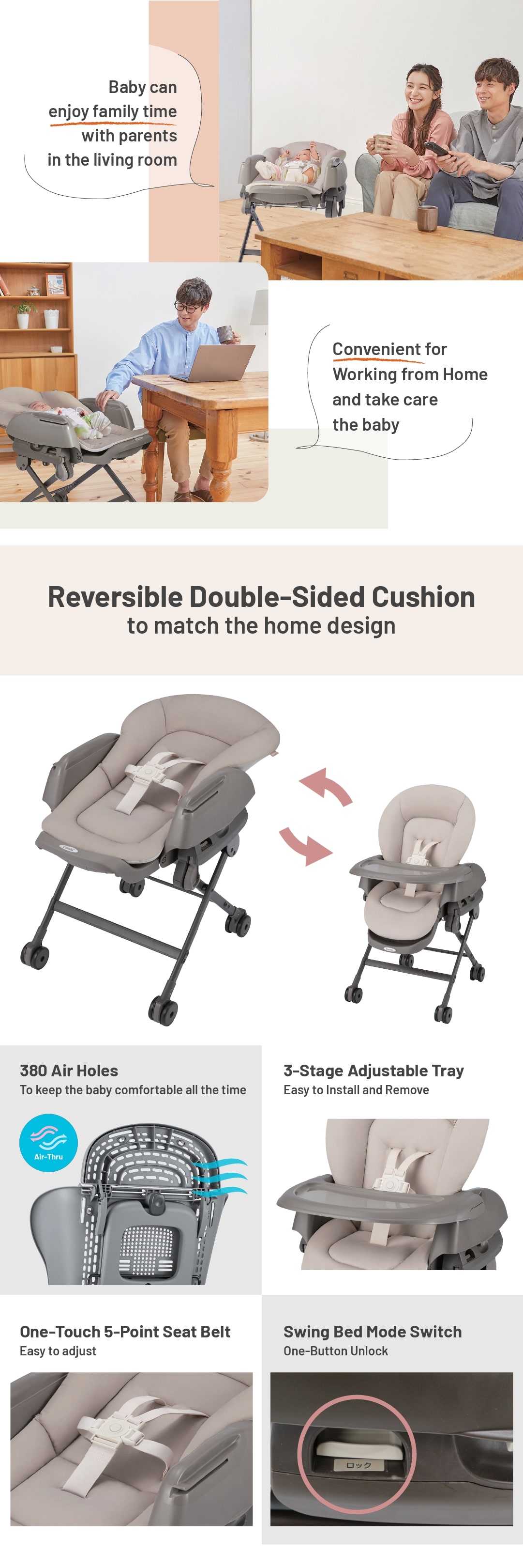Combi Nemulila Fit Parenting Station | My Lovely Baby | Trusted Baby ...
