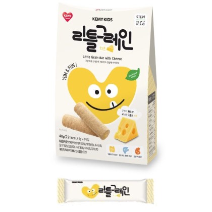 Kemy Kids Little Grain Bar with Cheese (8 Sticks x 5g) Expiry: 04/2023 ...