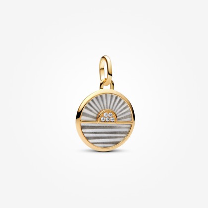 Pandora ME 14K Gold Sunrise Medallion Charm | Pandora Malaysia