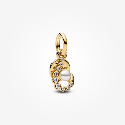 Pandora 14K Gold Sunrise Medallion Charm | Pandora Malaysia