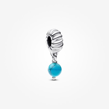 Pandora Turquoise-colored Dangle Charm | Pandora Malaysia