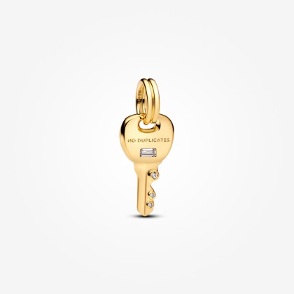 Pandora 14K Gold Plated Key Dangle Charm | Pandora Malaysia