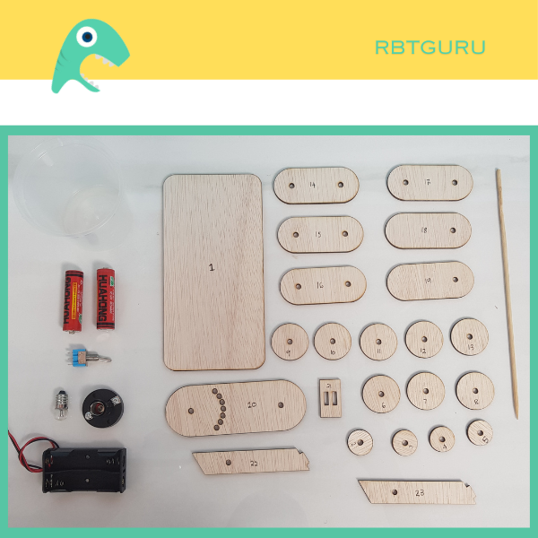 Projek RBT Lampu hiasan | Contoh Projek RBT dan Projek Elektronik mudah.