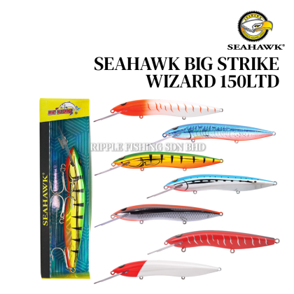 SEAHAWK BIG STRIKE WIZARD 150LTD | Ripple Fishing Sdn Bhd