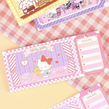 Hello Kitty Uniktape Preppy Ticket Design Sticky Note | RJJXCOONLINESHOP
