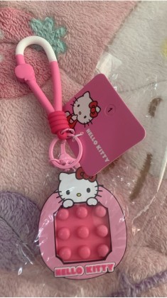 Hello Kitty Push Pop Bubble Fidget Key Chain | RJJXCOONLINESHOP
