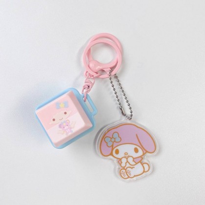 My Melody Unzip Mini Button Keychain | RJJXCOONLINESHOP