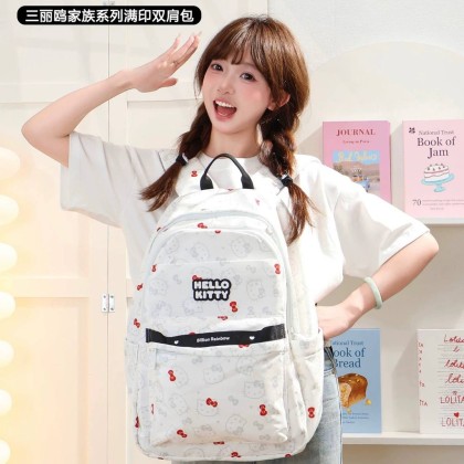 Hello Kitty Full Printed Backpack | RJJXCOONLINESHOP