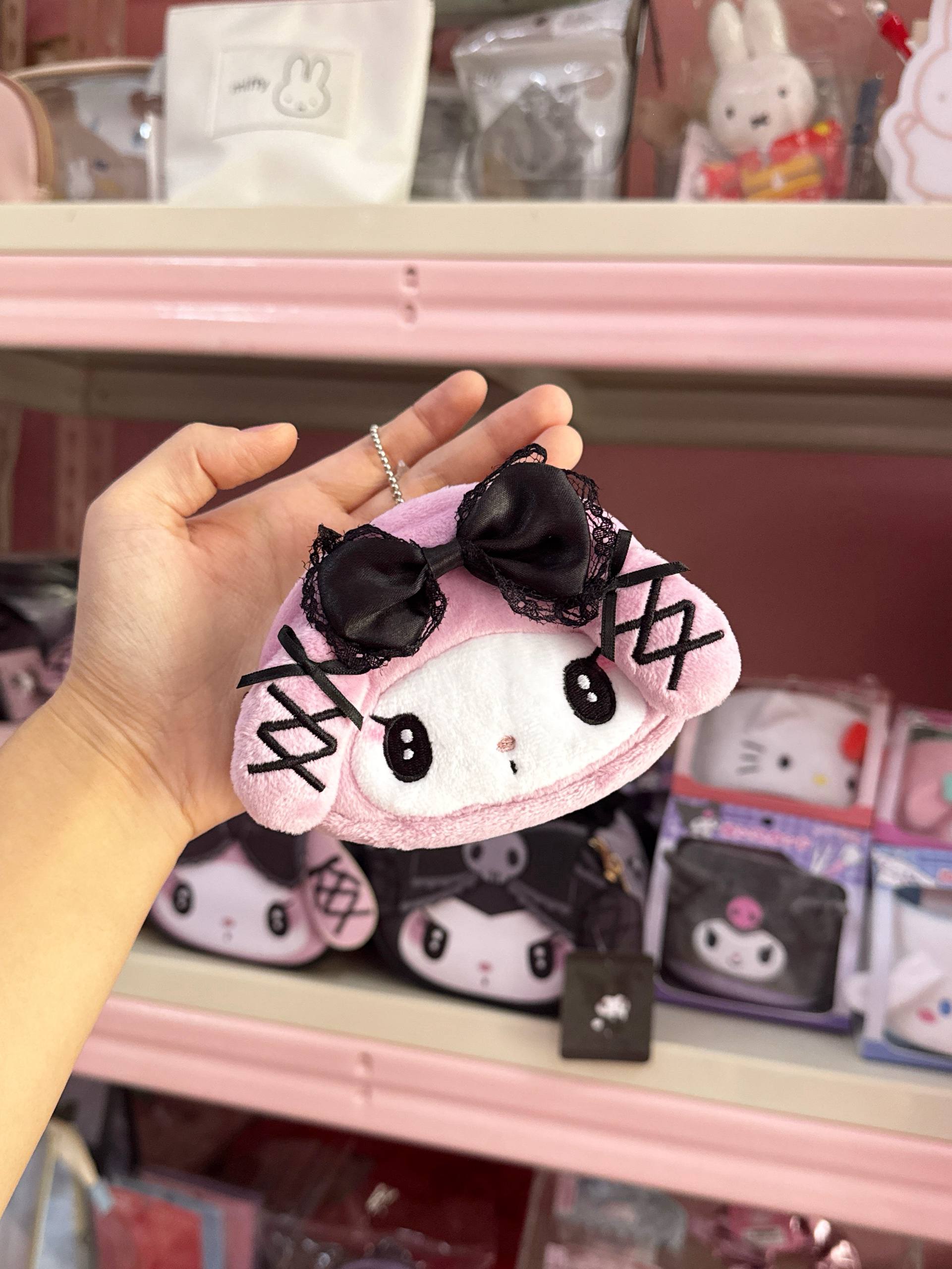 My Melody Japan Merokuro Design Coin Purse | RJJXCOONLINESHOP
